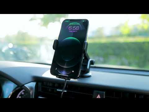 Smart Grip Wireless Charging Car Mount | Naztech – Naztech.com